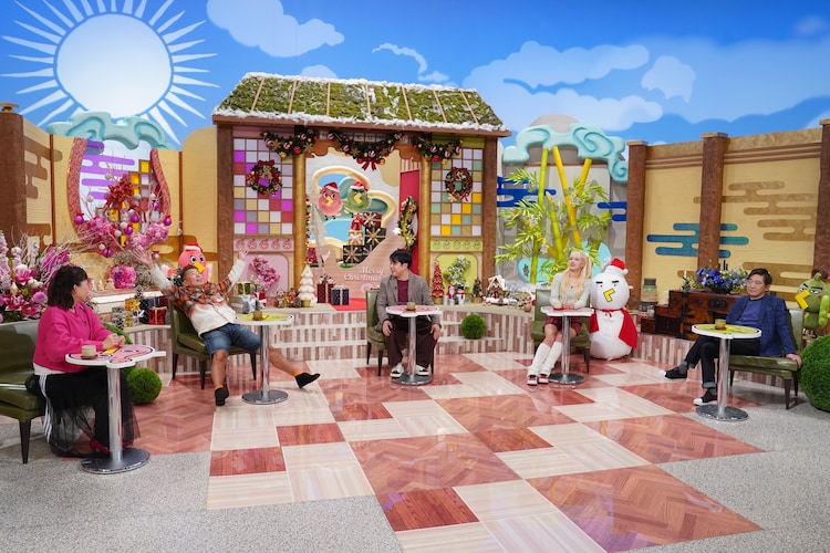 「もんくもん ~2022年のもんく大決算 クリスマスsp~」のワンシーン。c読売テレビ 「もんくもん」クリスマスspにノンスタ井上