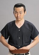 舞台「じゃりン子チエ」おバァはん・花井拳骨・お好み焼き屋のオッちゃんのビジュアル
