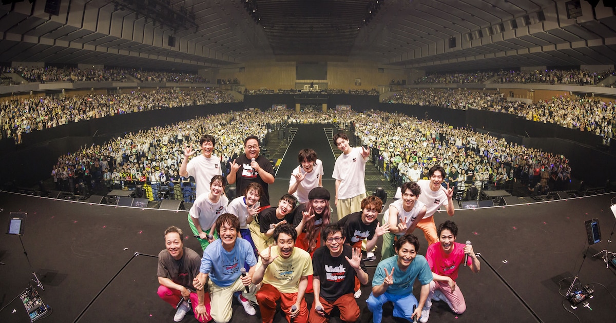 “伝説のアイドル”TEAM★NACS登場「CUE DREAM JAM-BOREE」閉幕、8月に配信も（舞台写真あり） - ステージナタリー