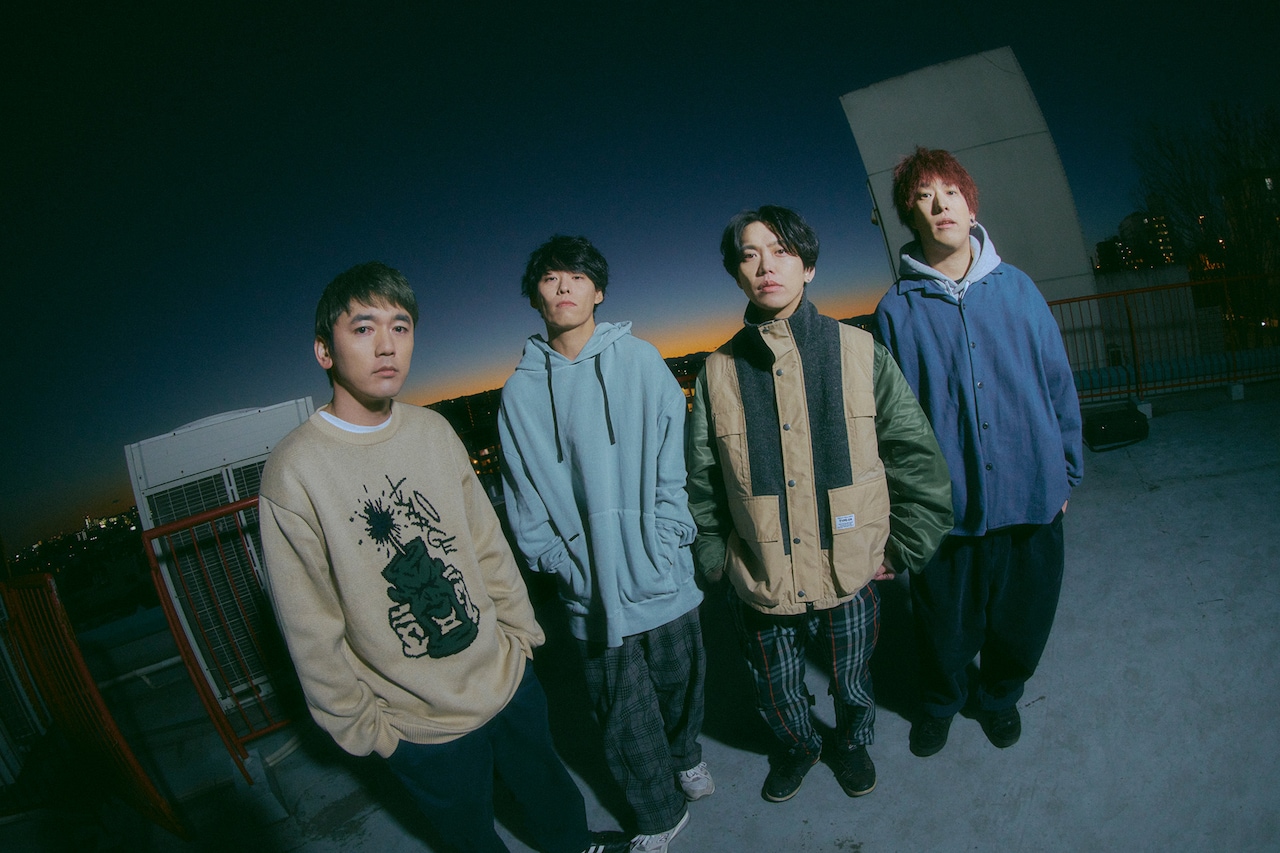 04 Limited Sazabysの真骨頂、直球サウンドを詰め込んだ「MOON」 - 音楽ナタリー 特集・インタビュー